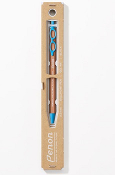 Books Kinokuniya: AMS-21B003 PENON Ballpoint Pen 0.5mm Black Ink ...