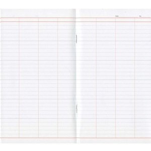 Books Kinokuniya: Luddite A5 Slim Spreadsheet Notebook - LDNT-A5SF-19 ...