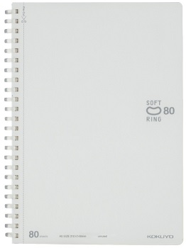 Books Kinokuniya: A5 Soft Ring Perforated Notebook Blank 80 Sheets ...