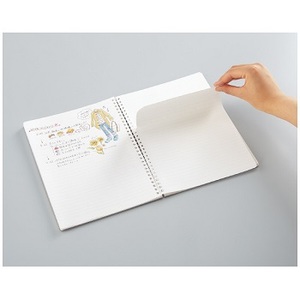 Books Kinokuniya: KOKUYO B5 Soft Ring Perforated Notebook 7mm Ruled ...