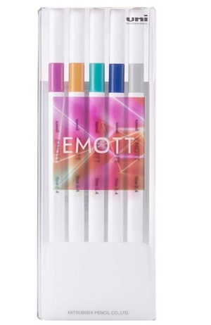 Books Kinokuniya: Emott 5 color set #12- Virtual Colors / (4902778278604)