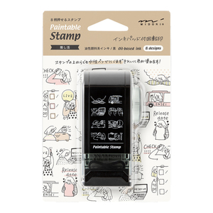 Books Kinokuniya: 35584006 Midori Paintable Rotating Stamp Dial ...