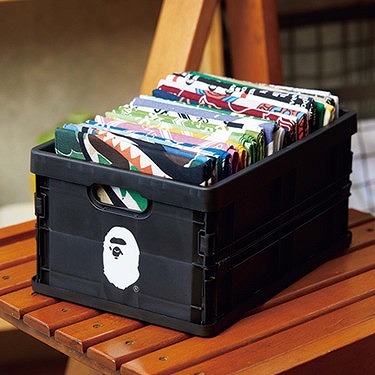 Books Kinokuniya: smart（スマート）A BATHING APE Bape Stackable Plastic ...