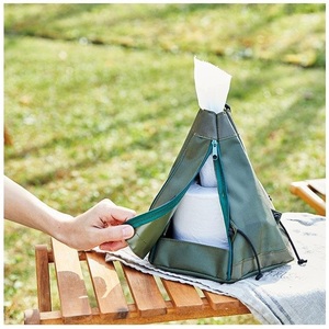 Books Kinokuniya: 1 Pole Tent Shape Roll Tissue Case SETO CRAFT | Khaki ...