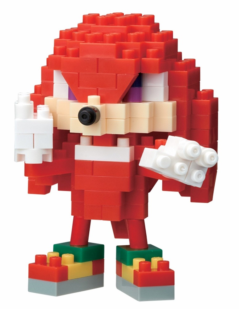 Books Kinokuniya: Knuckles NBCC-084 [Sonic The Hedgehog] / nanoblock (4972825218259)
