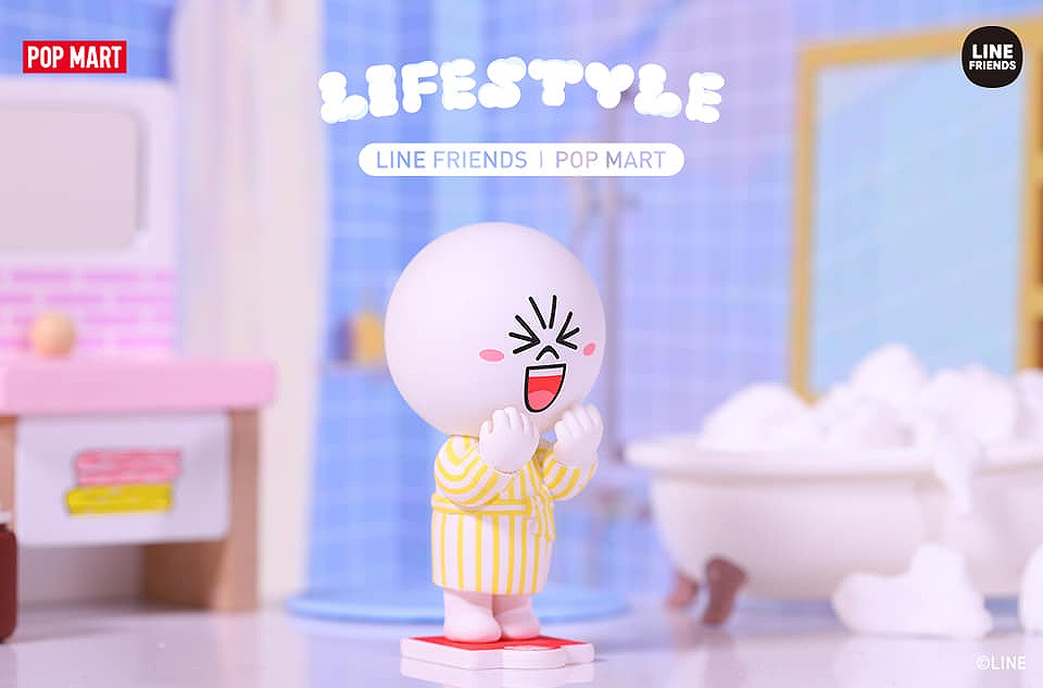 Books Kinokuniya: Line Friends Lifestyle Series [Popmart x Line Friends ...