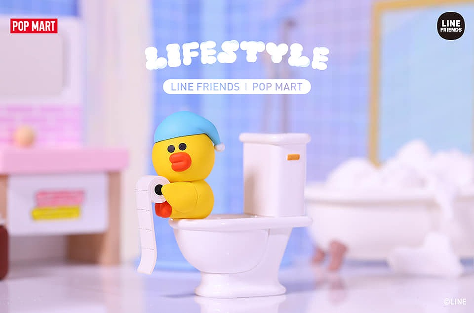 Books Kinokuniya: Line Friends Lifestyle Series [Popmart x Line Friends ...