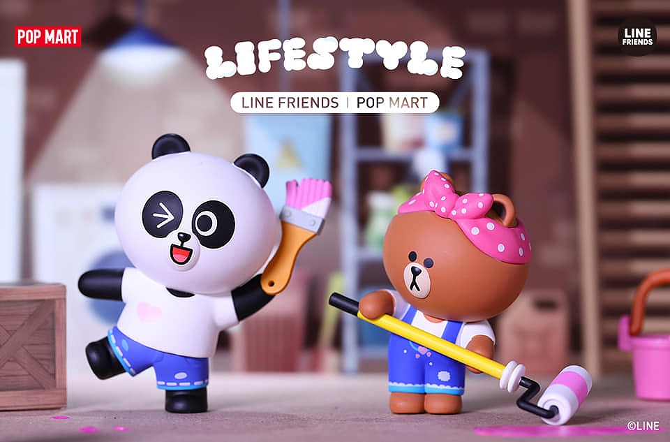 Books Kinokuniya: Line Friends Lifestyle Series [Popmart x Line Friends ...