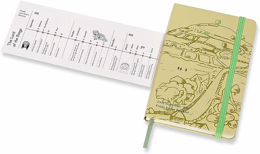 Books Kinokuniya: Moleskine Limited Edition Lord of The Rings Notebook ...
