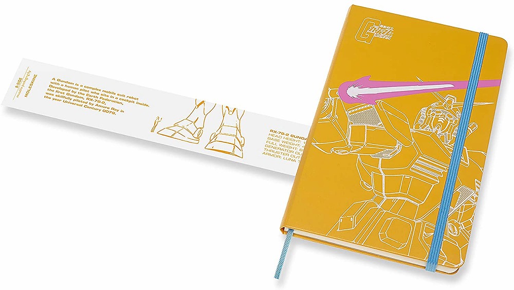 Books Kinokuniya: Moleskine Limited Edition Gundam Notebook | Hard ...