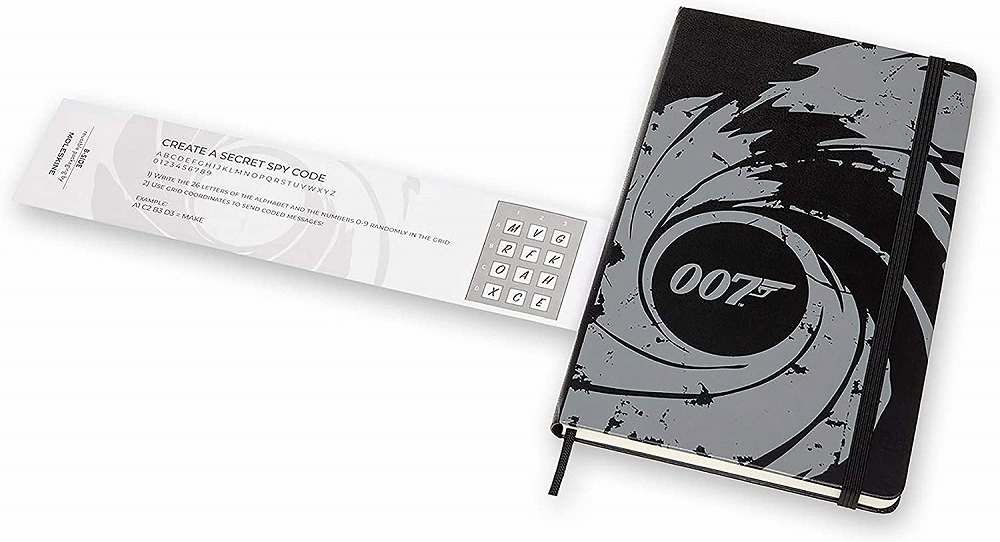 Books Kinokuniya: Moleskine Limited Edition James Bond Notebook | Hard ...