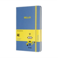 Books Kinokuniya: Moleskine Minions Ruled Notebook, Blue, Large - BELLO ...