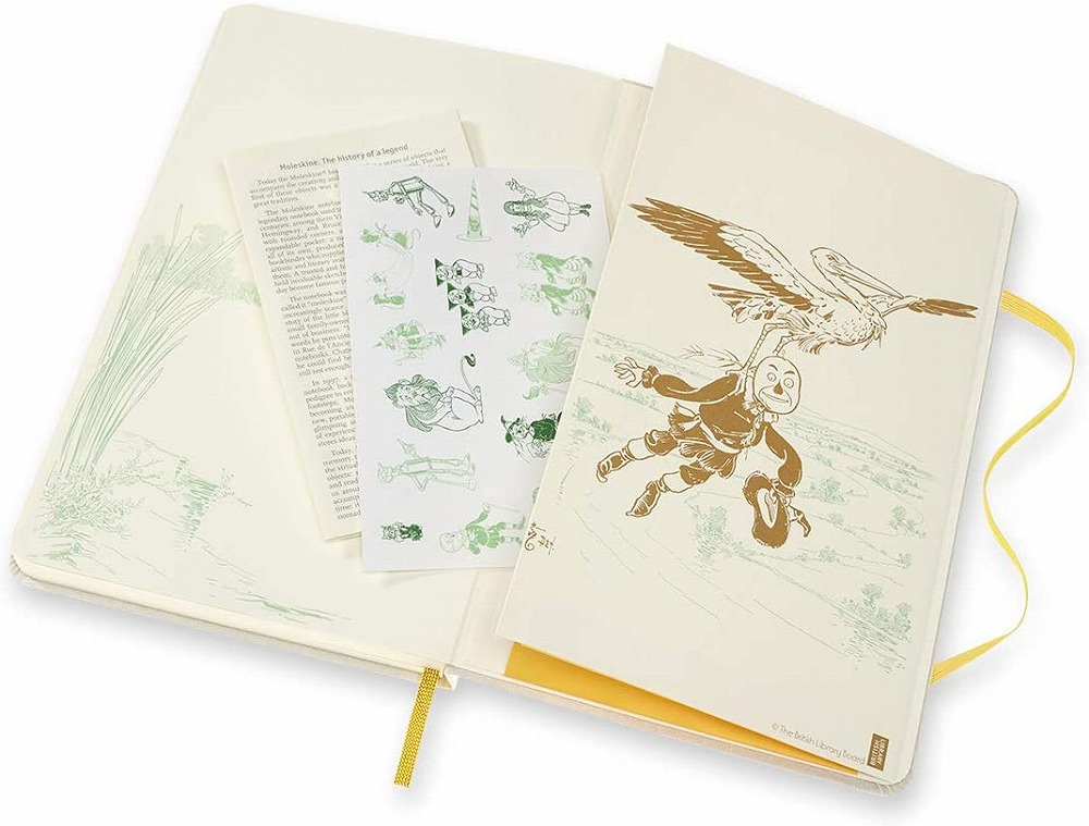 Books Kinokuniya: Moleskine Limited Edition Wizard of Oz Notebook ...