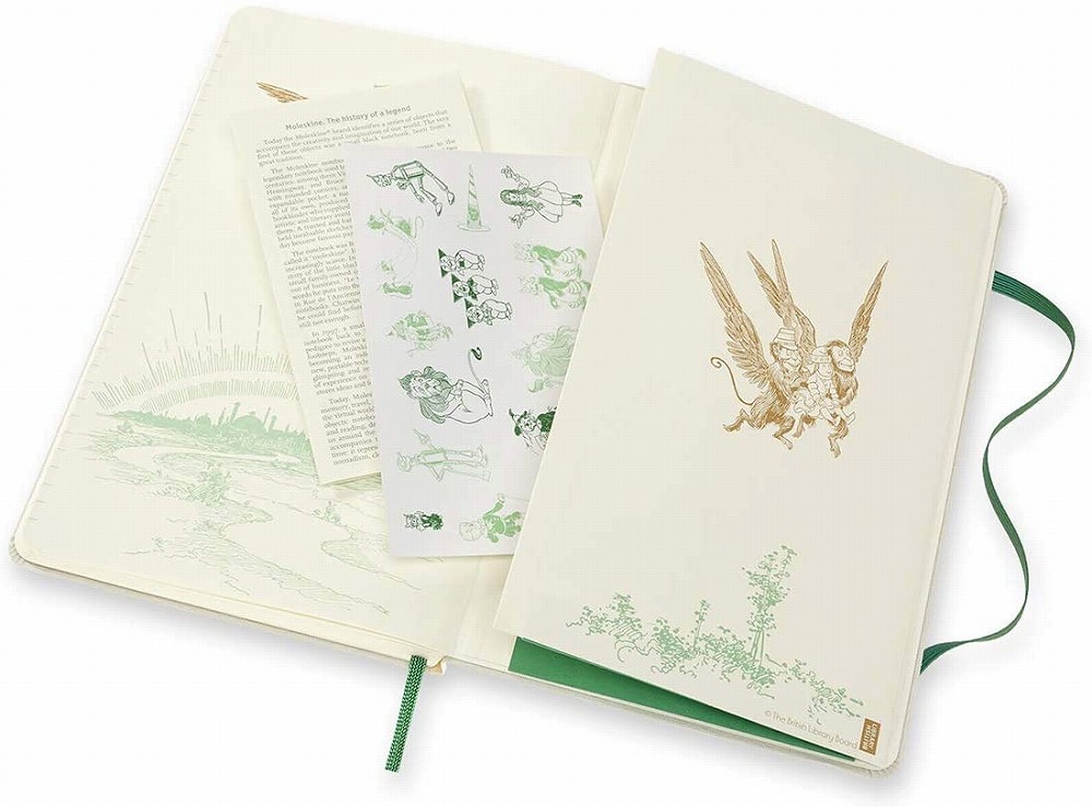 Books Kinokuniya: Moleskine Limited Edition Wizard of Oz Notebook ...