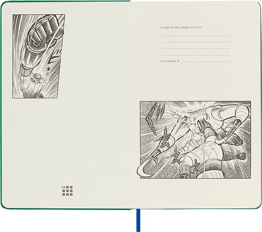 Books Kinokuniya: Moleskine Limited Edition Go Nagai: Jeeg Robot ...