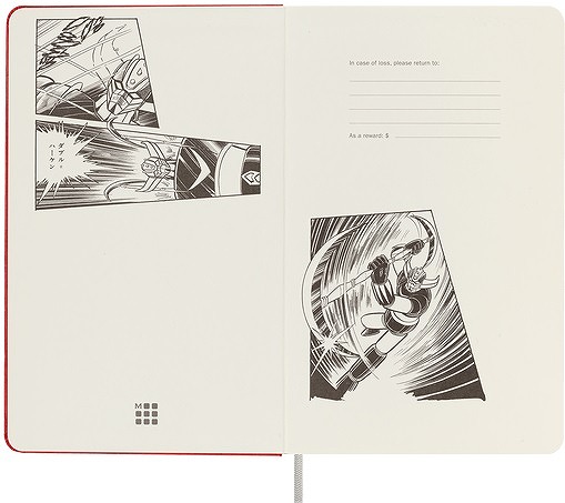 Books Kinokuniya: Moleskine Limited Edition Go Nagai: UFO Robot ...