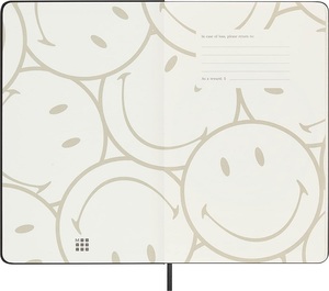 Books Kinokuniya: Moleskine Limited Edition Smiley Notebook, Hard Cover ...