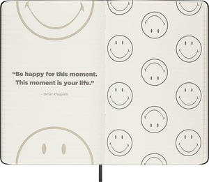 Books Kinokuniya: Moleskine Limited Edition Smiley Notebook, Hard Cover ...