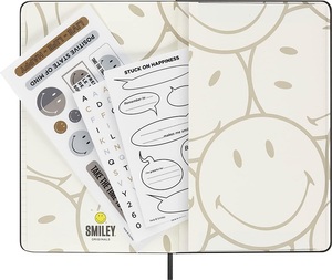 Books Kinokuniya: Moleskine Limited Edition Smiley Notebook, Hard Cover ...