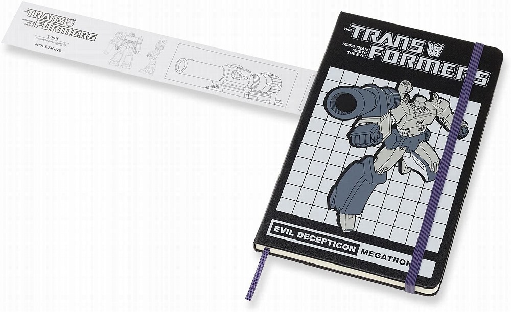 Books Kinokuniya: Moleskine Limited Edition Transformers Notebook ...
