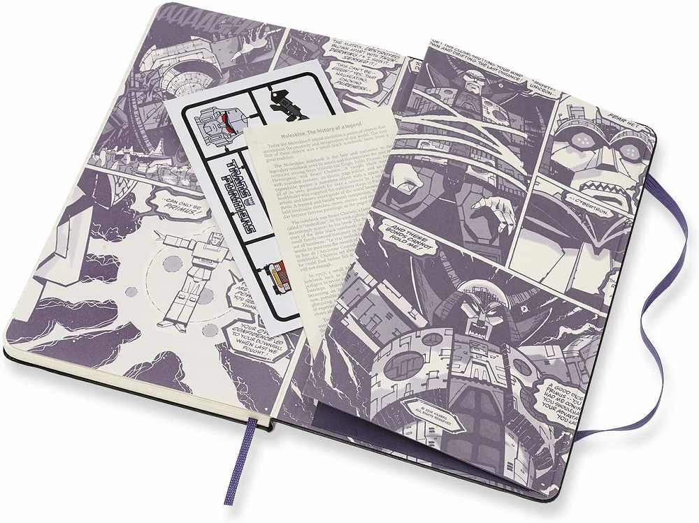 Books Kinokuniya: Moleskine Limited Edition Transformers Notebook ...