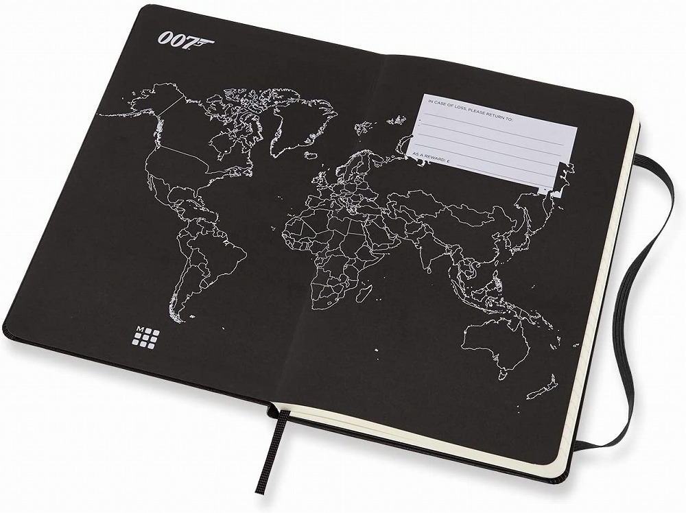 Books Kinokuniya: Moleskine Limited Edition James Bond Notebook | Hard ...