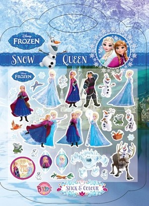 Books Kinokuniya: Frozen Snow Queen Stick & Colour / - (8854654170655)
