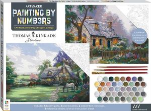 Books Kinokuniya: Paint By Numbers : Thomas Kinkade : A Perfect Summer ...