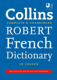 Books Kinokuniya: Collins Robert French Dictionary: Complete and ...