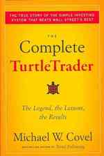 Books Kinokuniya: The Complete Turtletrader : The Legend, the Lessons ...