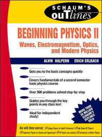 Books Kinokuniya: Schaum's Outline of Beginning Physics II: Electricity ...