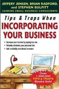 Books Kinokuniya: Tips and Traps When Incorporating Your Business (Tips ...