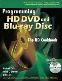 Books Kinokuniya: Programming HD DVD & Blu-Ray Disc : The Hd Cookbook (Hardcover + DVDR) / Zink ...