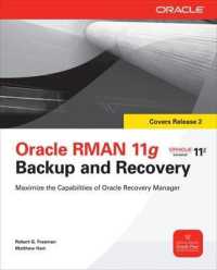 Books Kinokuniya: Oracle RMAN 11g Backup and Recovery / Freeman, Robert G./ Hart, Matthew ...