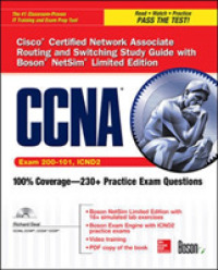 Books Kinokuniya: CCNA Cisco Certified Network Associate Routing and Switching with Boson NetSim ...