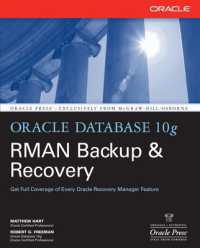Books Kinokuniya: Oracle Database 10g RMAN Backup & Recovery / Hart, Matthew/ Freeman, Robert ...