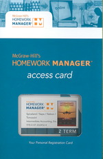 Books Kinokuniya: Intermediate Accounting Homework Manager Pass Code ...