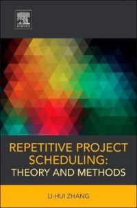 Books Kinokuniya: Repetitive Project Scheduling: Theory and Methods / Zhang, Li-hui (9780128017630)
