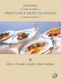 Books Kinokuniya: Profitable Menu Planning (4TH) / Drysdale, John ...
