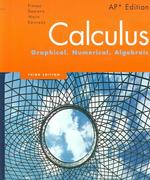 Books Kinokuniya: Calculus : Graphical, Numerical, Algebraic, AP ...