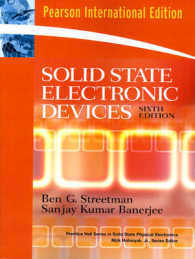 Books Kinokuniya: Solid State Electronic Devices -- Paperback (Internatio) / Streetman, Ben G ...