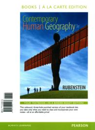 Books Kinokuniya: Contemporary Human Geography (3rd PCK UNBN ...