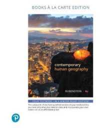 Books Kinokuniya: Contemporary Human Geography, Books a la Carte Plus ...