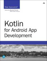 Books Kinokuniya: Kotlin for Android App Development (Developer's Library) / Sommerhoff, Peter ...