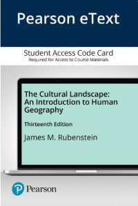 Books Kinokuniya: The Cultural Landscape - Pearson Etext Access Card ...
