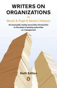 Books Kinokuniya: Writers on Organizations / Hickson, David J./ Pugh ...