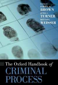 Books Kinokuniya: The Oxford Handbook of Criminal Process (Oxford Handbooks) / Brown, Darryl K ...