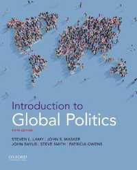 Books Kinokuniya: Introduction to Global Politics (5th) / Lamy, Steven ...