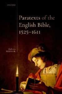 Books Kinokuniya: Paratexts of the English Bible, 1525-1611 / Shuger ...