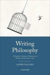Books Kinokuniya: Writing Philosophy : A Student's Guide to Reading and Writing Philosophy ...